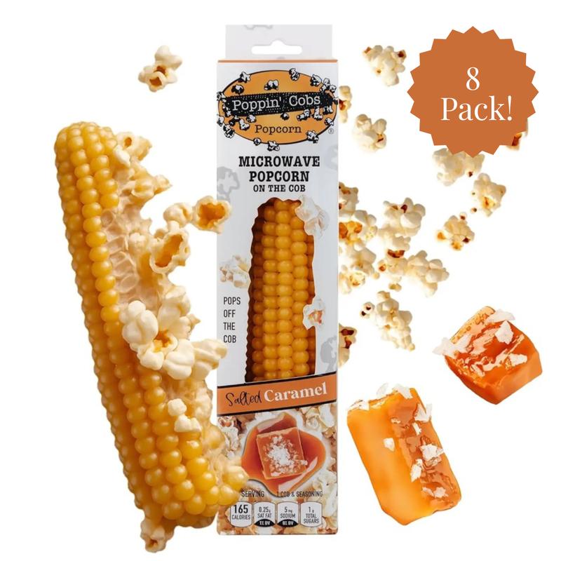 Popcorn on the Cob | Microwave Gourmet Popcorn | Poppin Cobs